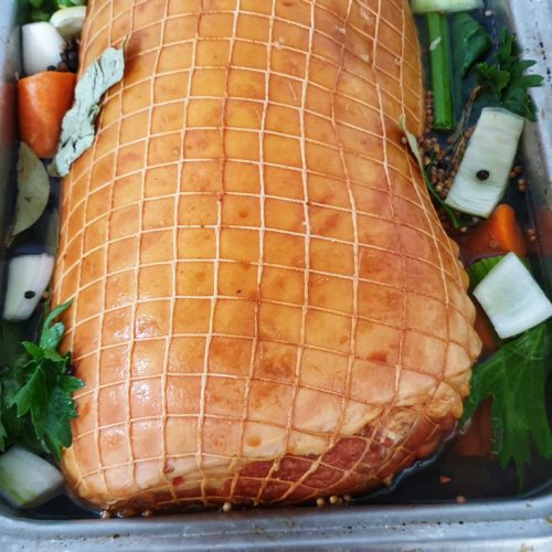 Easy Gammon Recipe, How to Cook, Roast and Glaze Gammon