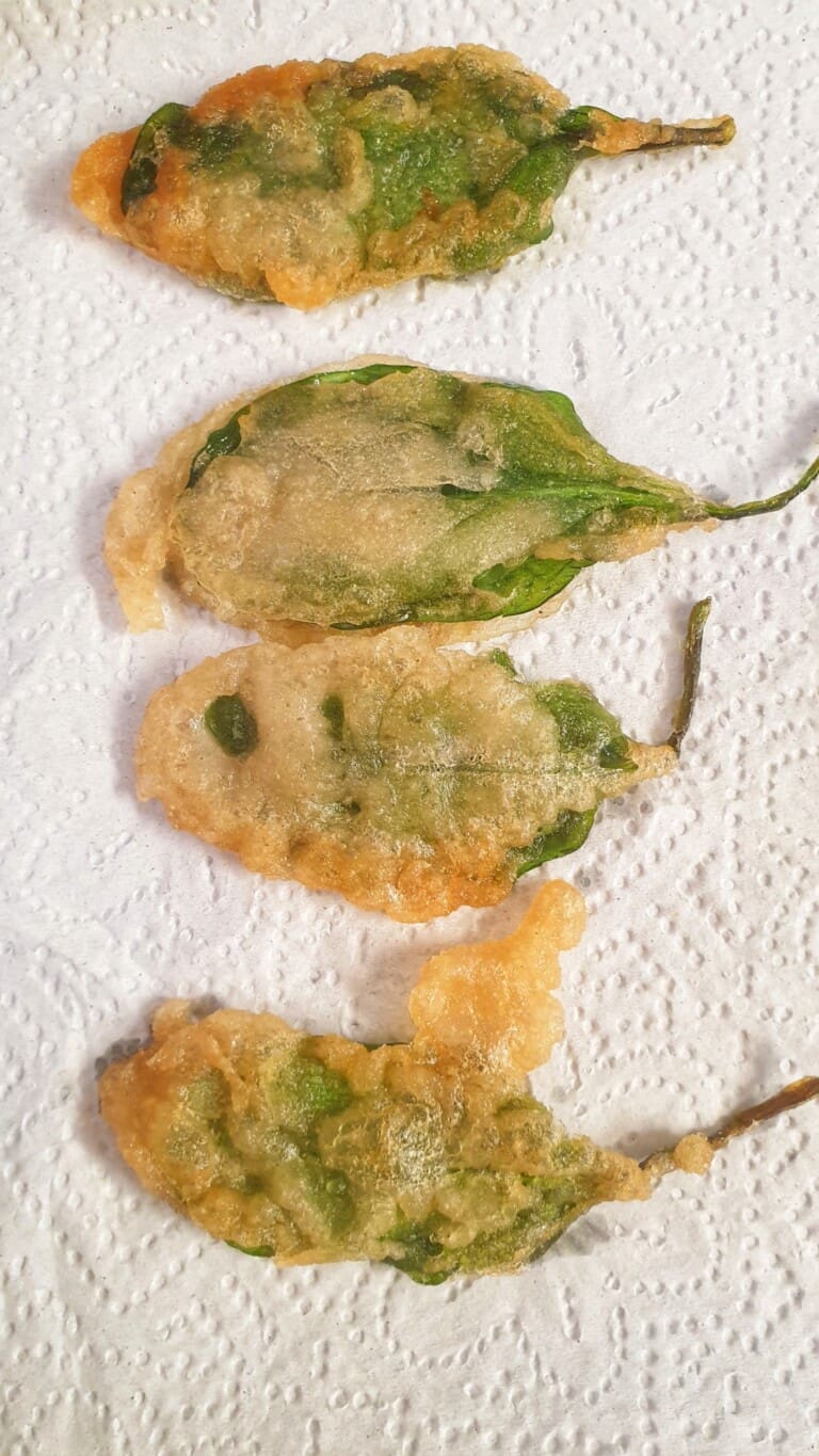 Crunchy Fried Sage Leaves - Italian Salvia Fritta Recipe