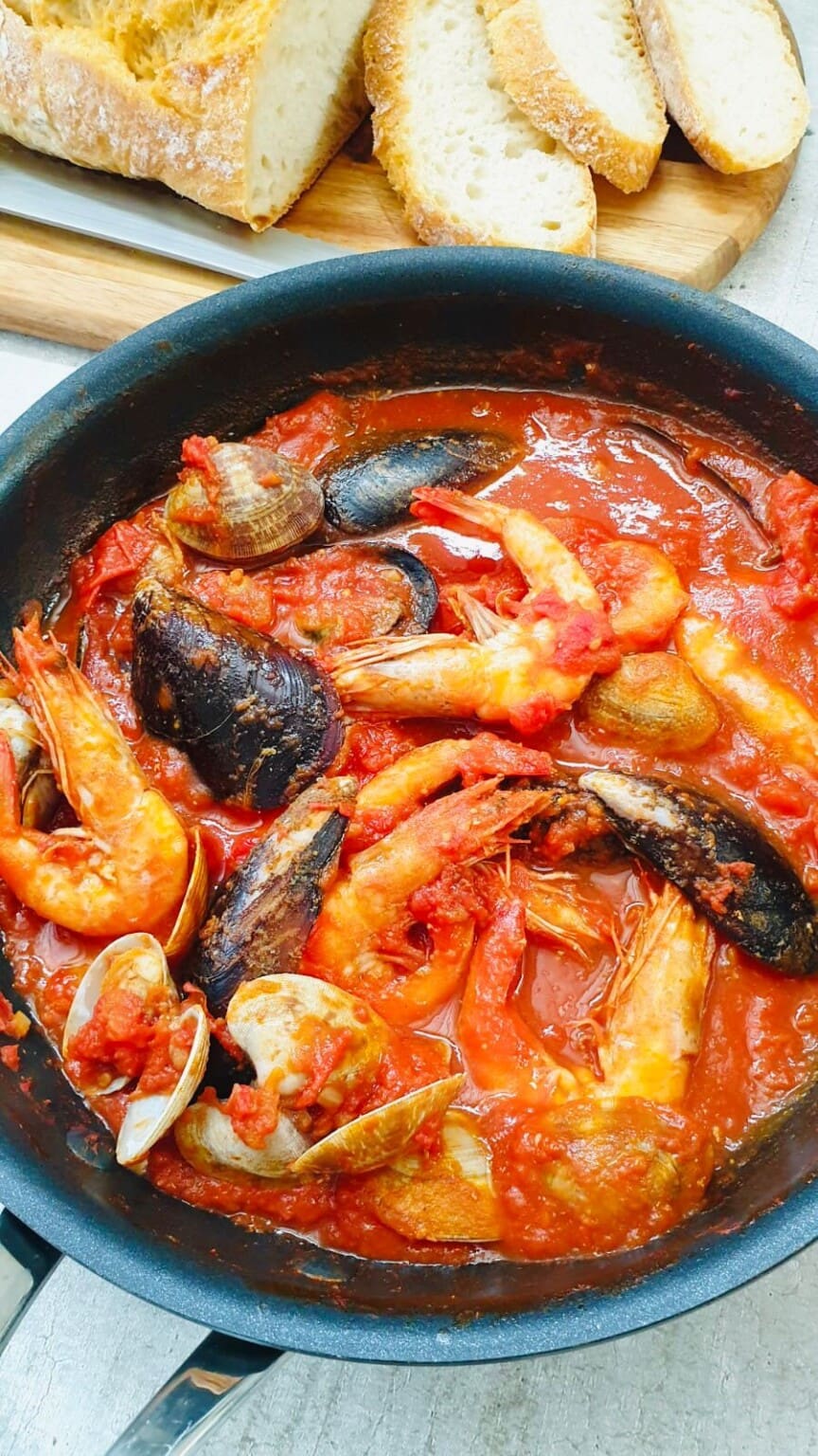 An Italian Seafood Marinara Recipe Made To Perfection