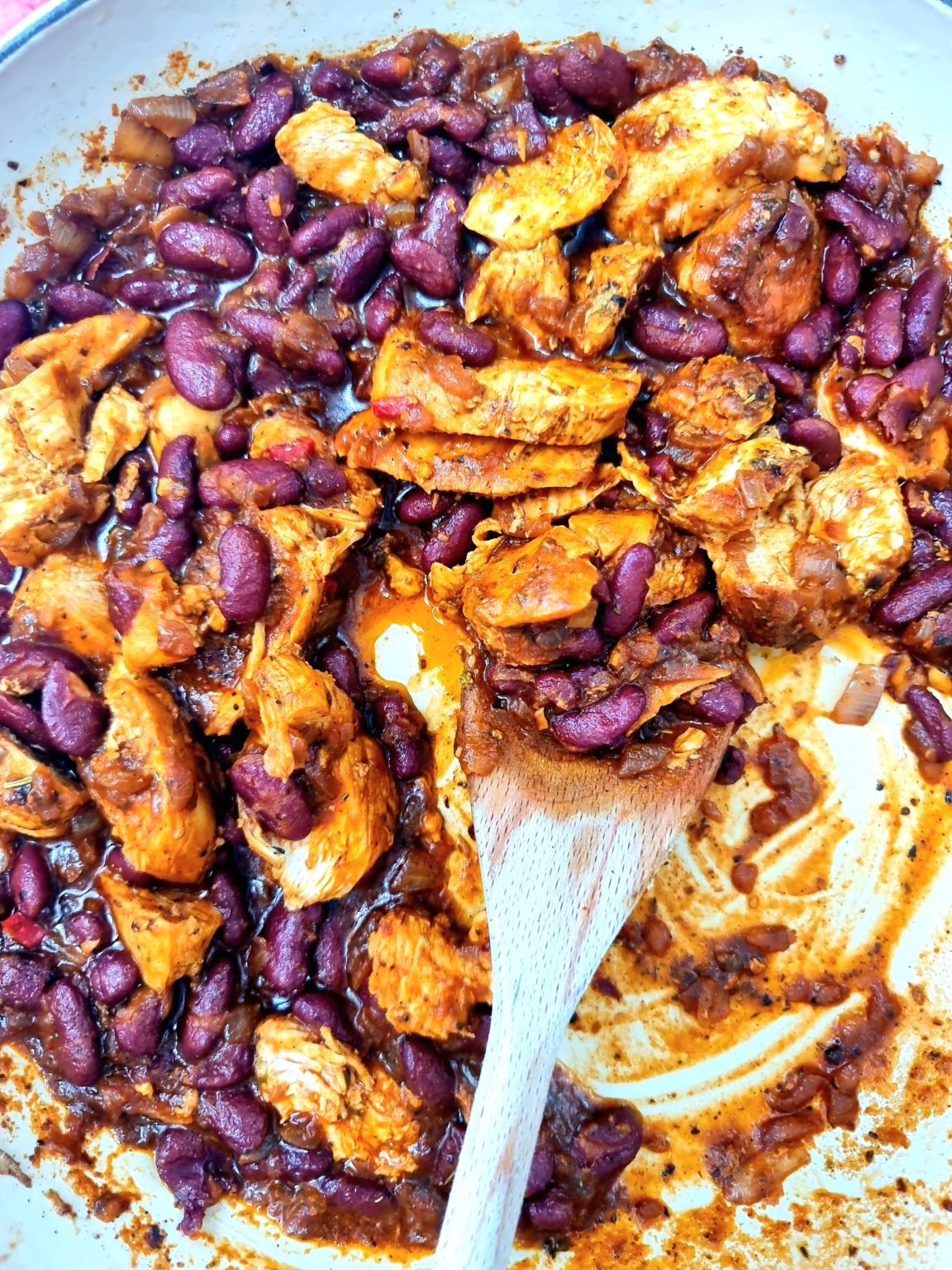 Chicken And Red Bean Tacos