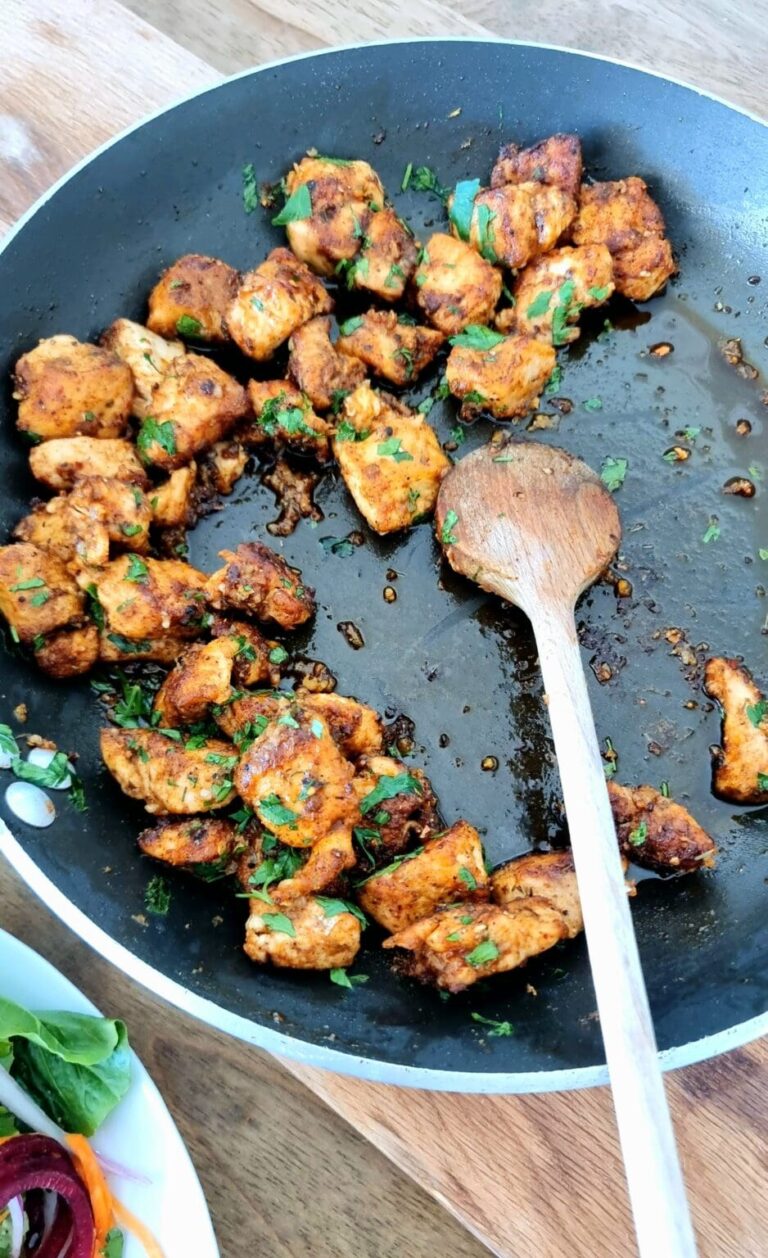 Crispy Baked Spicy Chicken Thighs