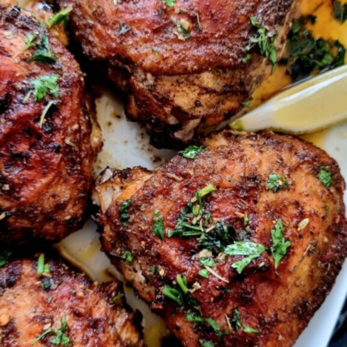 Air Fryer Sweet & Sticky Chicken Drumsticks