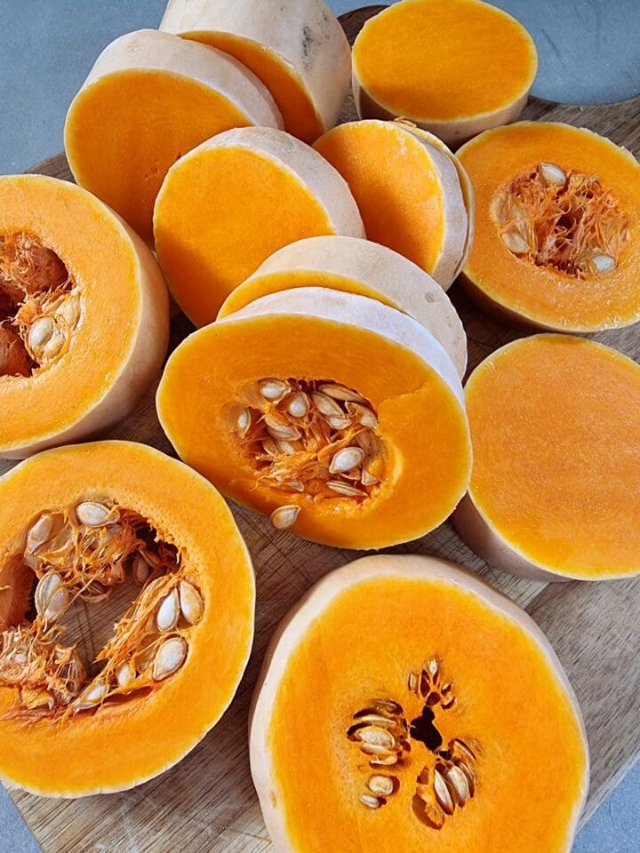 Oven Roasted Butternut With Toasted Fresh Herbs in Olive Oil