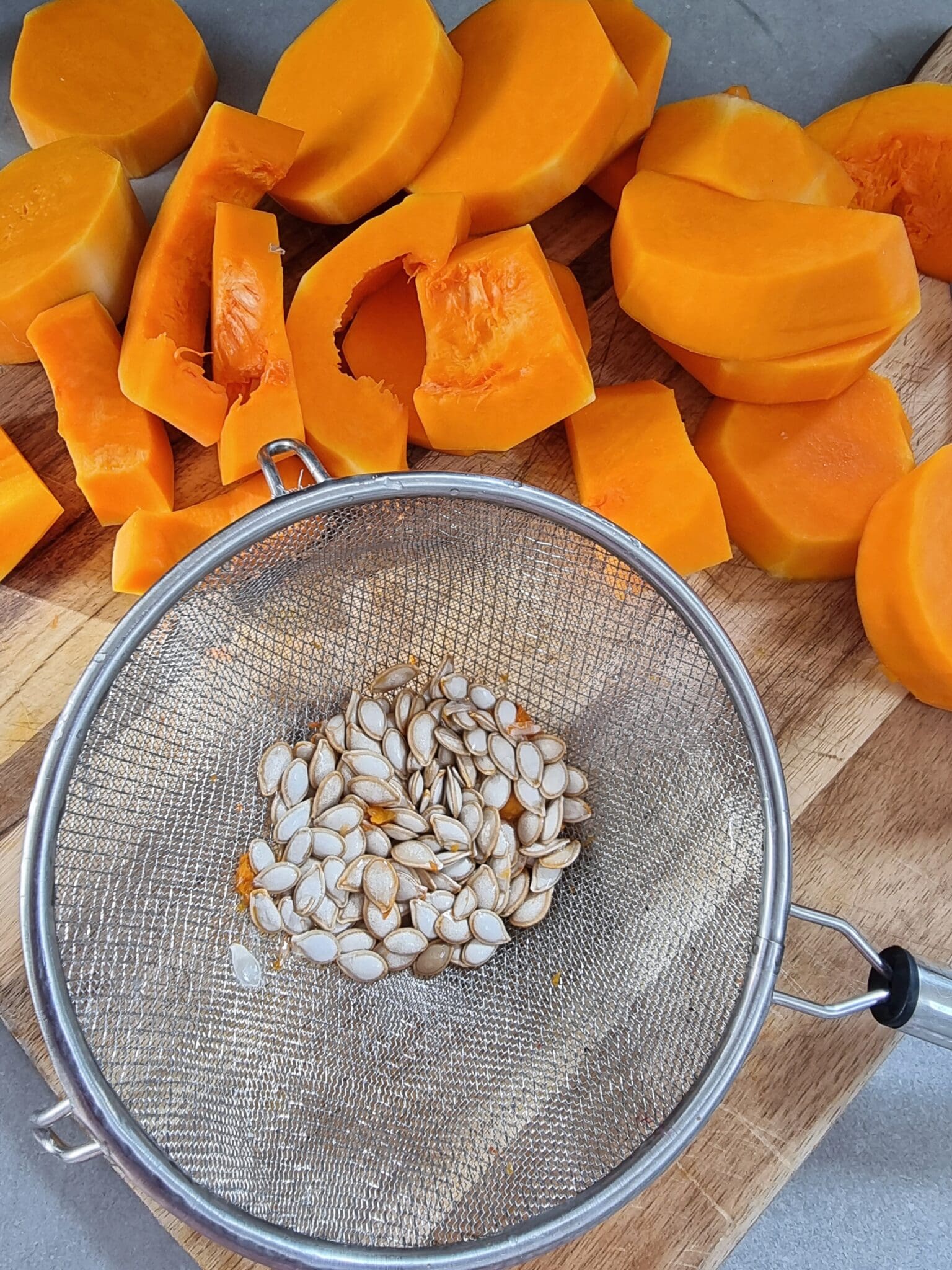 Oven Roasted Butternut With Toasted Fresh Herbs in Olive Oil