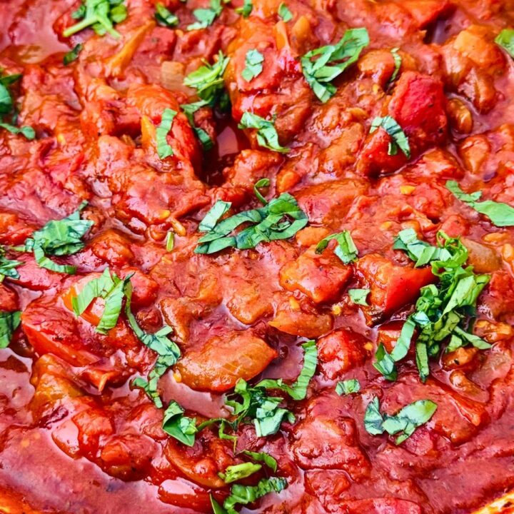 Chunky Onion and Tomato Sauce (Relish) Recipe