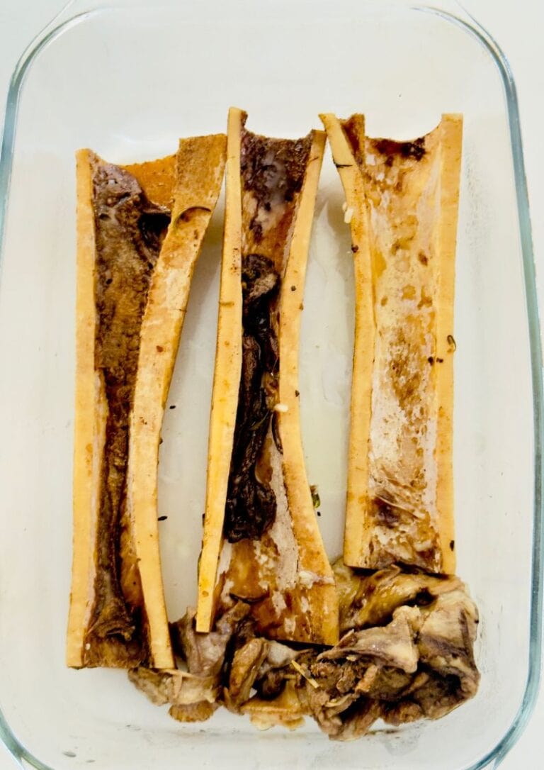 Slow Cooker Marrow Bone Beef Broth