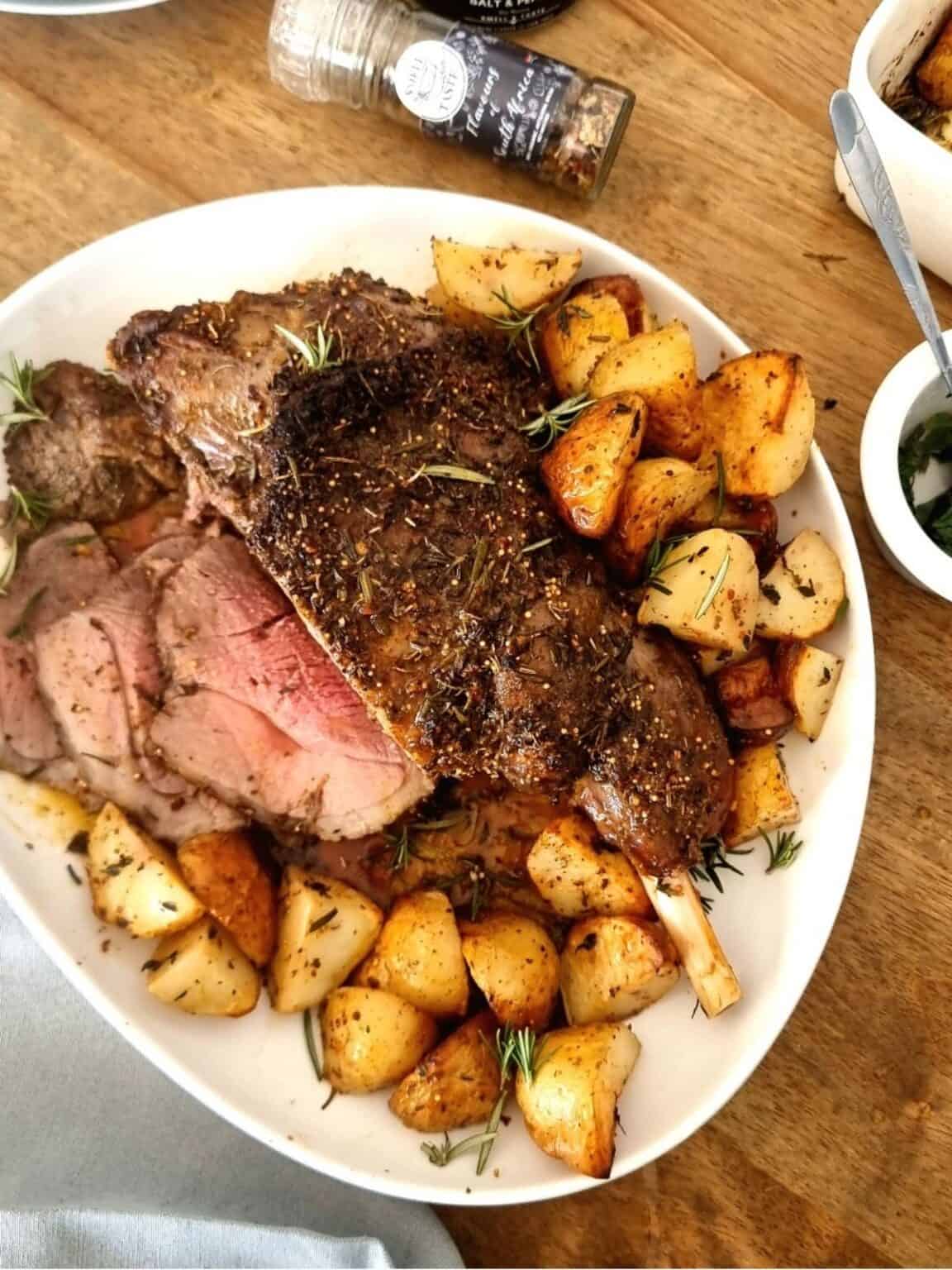 Water Bath Lamb Leg Roast – Tender, Juicy & Full of Flavor